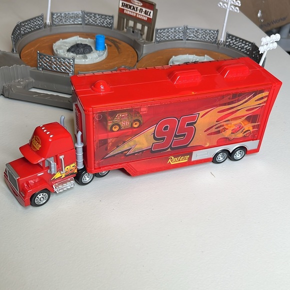 Mattel | Toys | Disney Pixar Cars Mini Racers Crank And Crash Derby ...